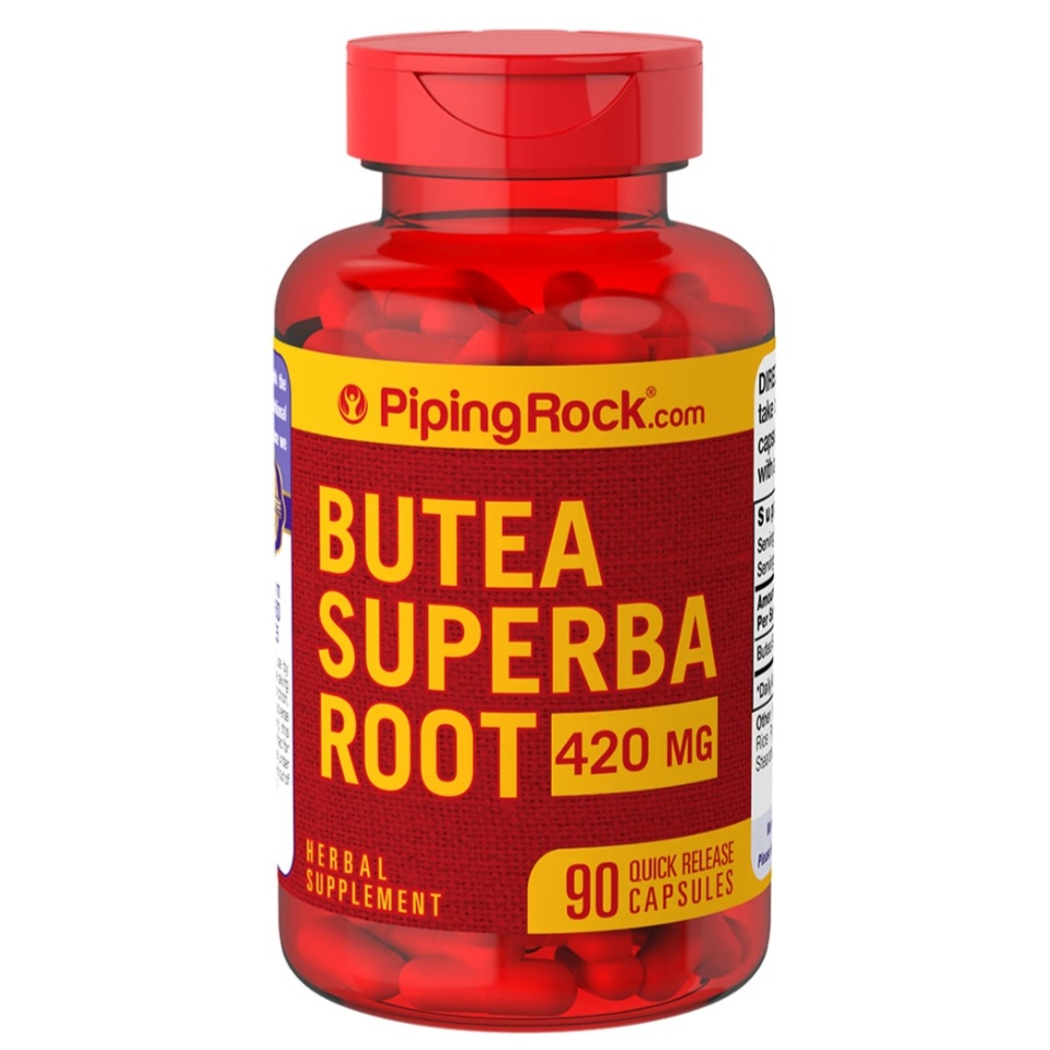 PipingRock, Butea Superba, 420 mg ( 90 Capsules) Men's Health [Ready ...