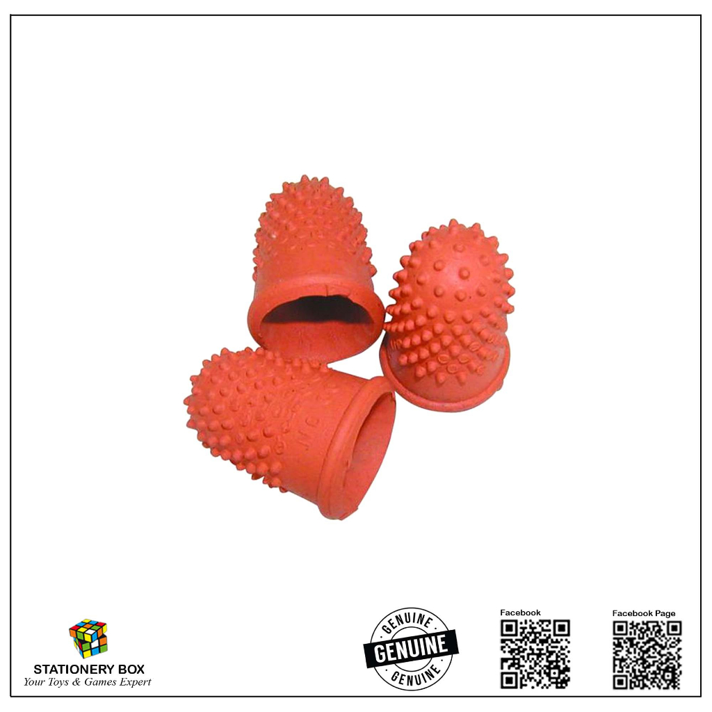 Orange Rubber Thimblette | Latex Finger Cone | Finger Guard Finger ...