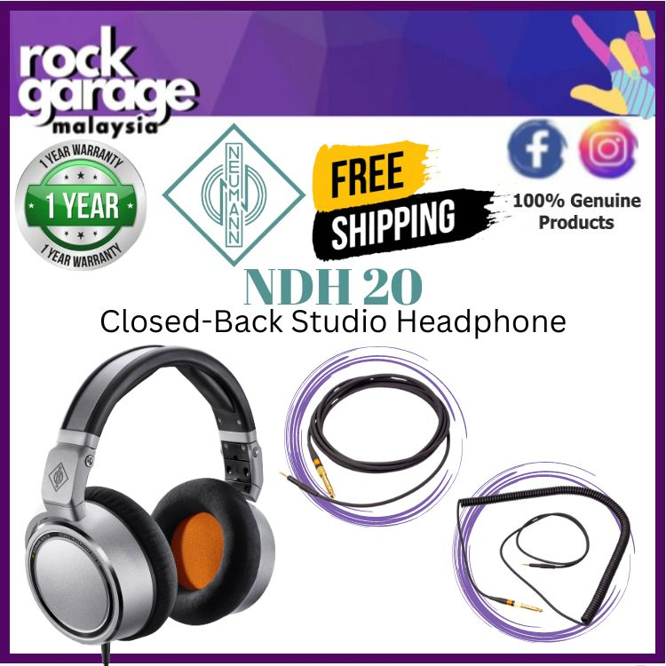 Neumann NDH 20 Closed-Back Studio Headphone ( NDH-20 / NDH20 ) | Shopee ...