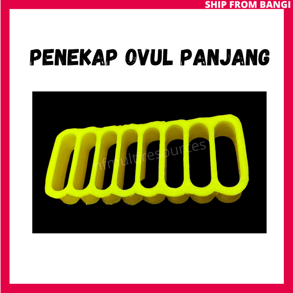 Cutter Cookies Penekap Biskut Bulan Sabit Love Plastik Rectangle ...
