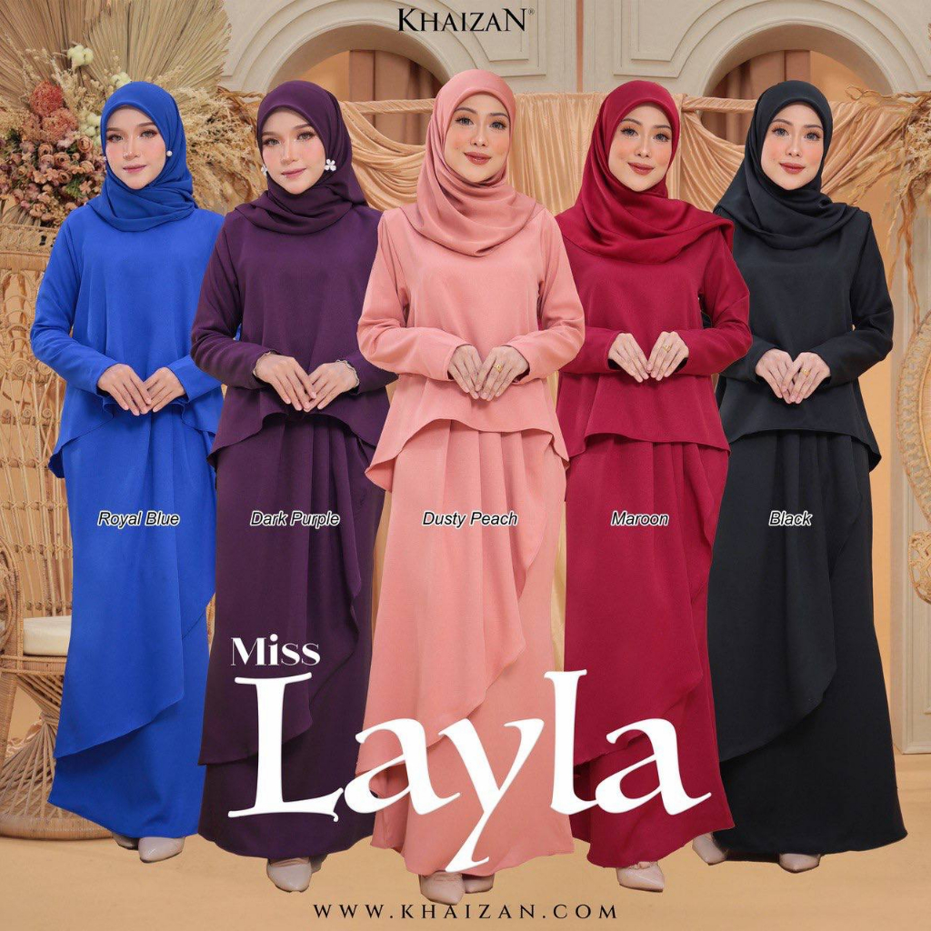 MISS LAYLA | KHAIZAN | KURUNG LAILA | KEBAYA KEBARUNG LAYLA | PRINCESS ...