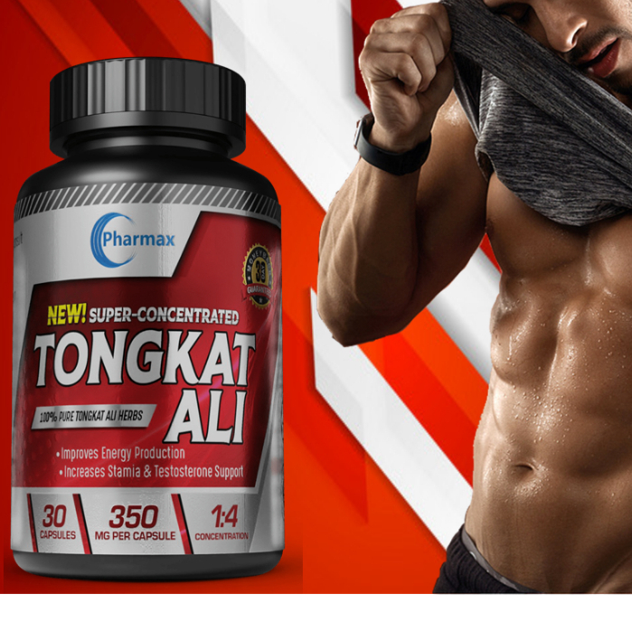 Tongkat Ali Pure Pharmax 30 Alpha Capsule Extra Inch for Testosterone ...