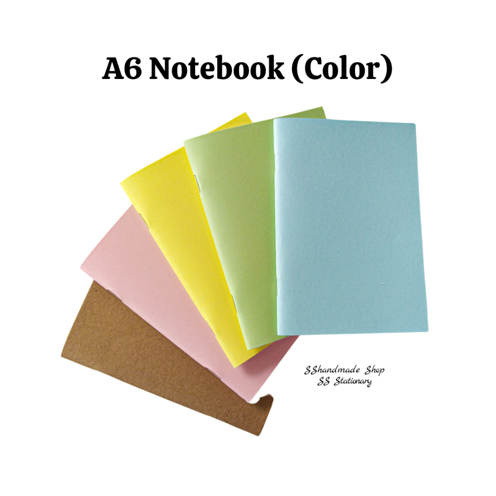 A6 Notebook Buku Nota Pocket notebook Mini Notebook 60pages | Shopee ...