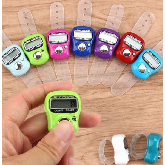 [𝗙𝗥𝗘𝗘 𝗕𝗔𝗧𝗧𝗘𝗥𝗬] Tashbih Digital Finger Counter Exercise Zikir For Door ...