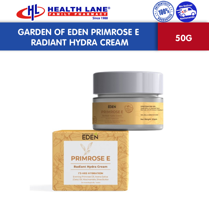 GARDEN OF EDEN Primrose E Radiant Hydra Cream (50g) | Shopee Malaysia