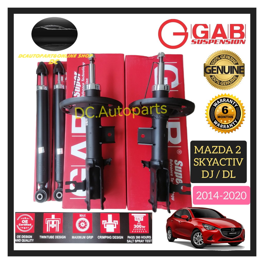 ORIGINAL GAB SUPER PREMIUM ABSORBER MAZDA 2 DJ DL SKYACTIV 2014-2020 ...