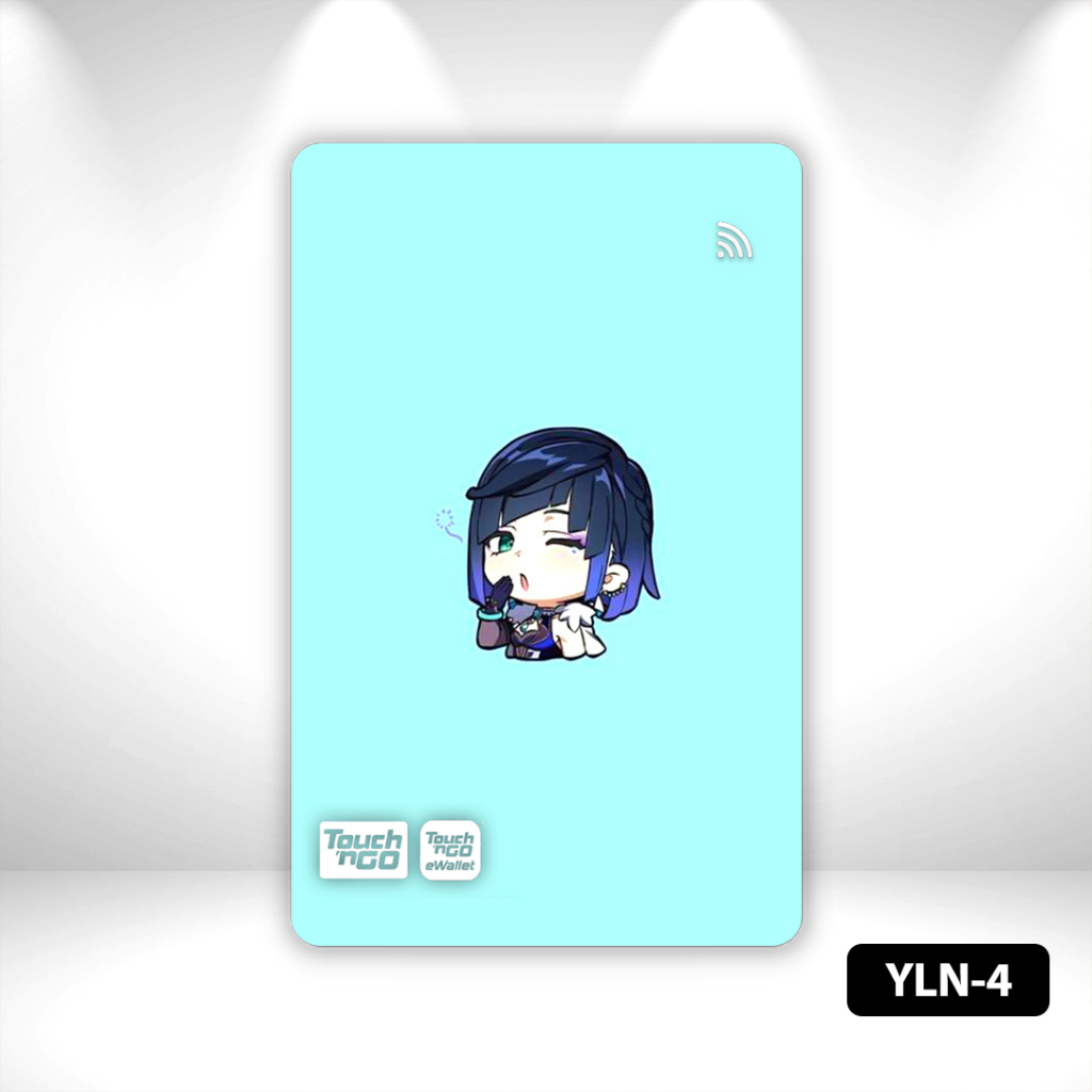 [Genshin Impact] Yelan - Sticker TNG NFC Card Skincard Genshin Impact ...