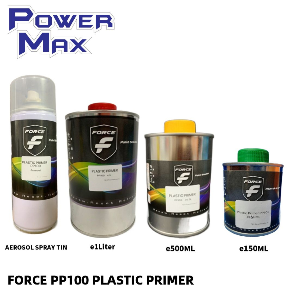 FORCE PLASTIC PRIMER PP100 | Shopee Malaysia