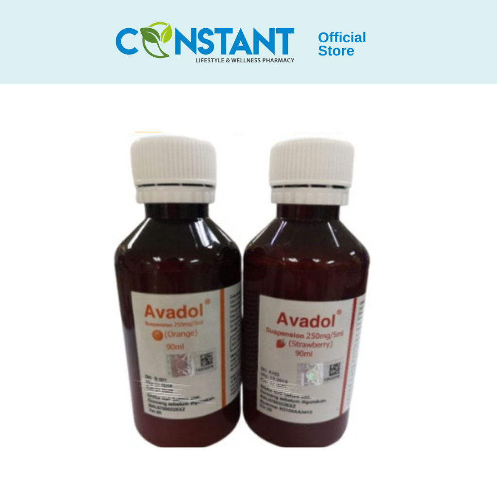 Avadol Suspension 250mg 90ml | Shopee Malaysia