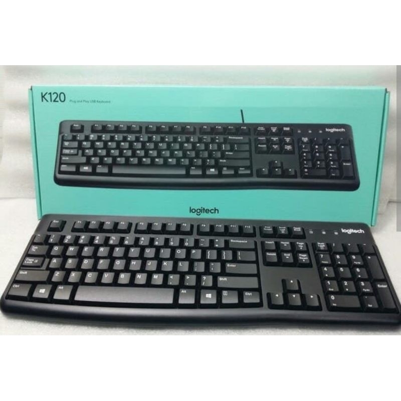 LOGITECH K120 KEYBOARD BUSINESS | Shopee Malaysia