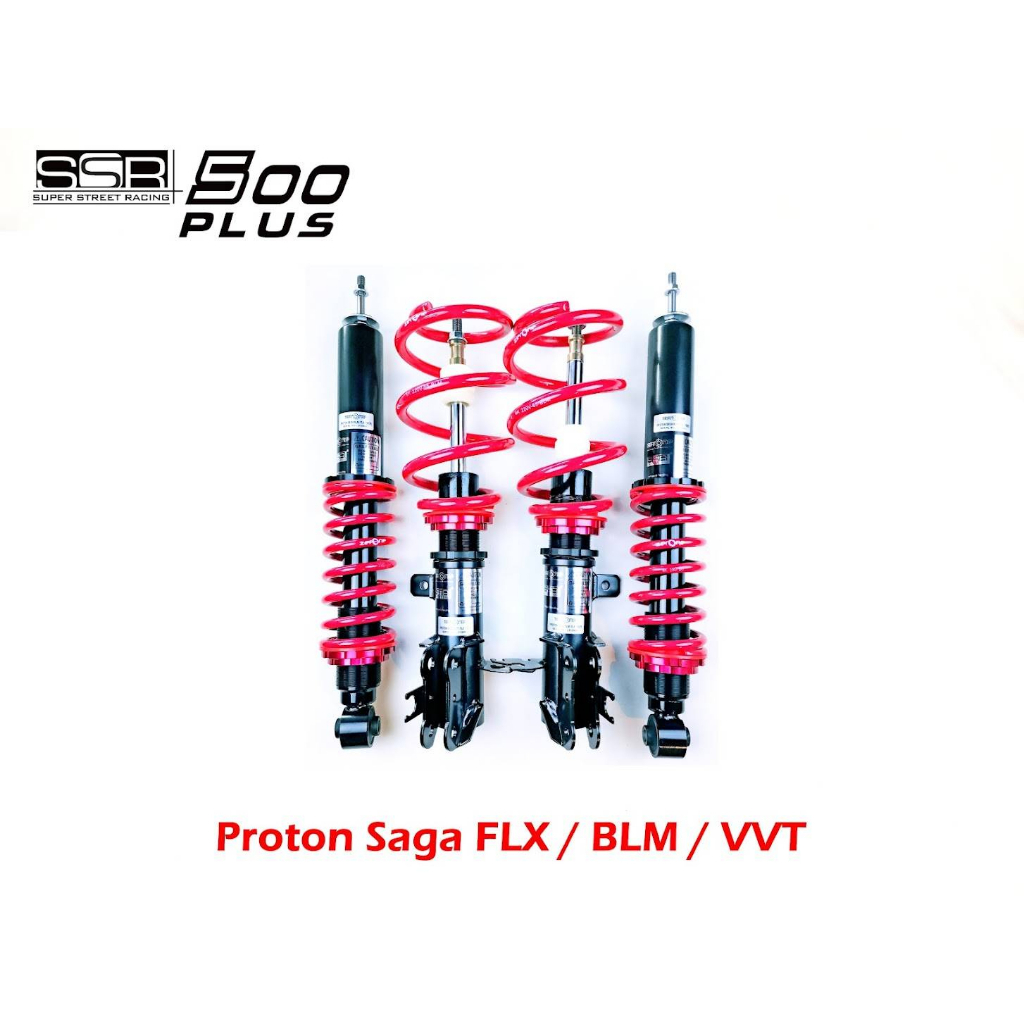 Proton Saga BLM FLX / VVT - Zerone SSR500 Plus Adjustable Suspension ...