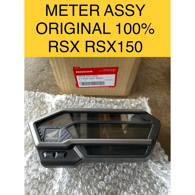 RSX METER ASSY ORIGINAL 100% HONDA FOR RSX RS-X RSX150 37100-K2P-M11 | Shopee Malaysia