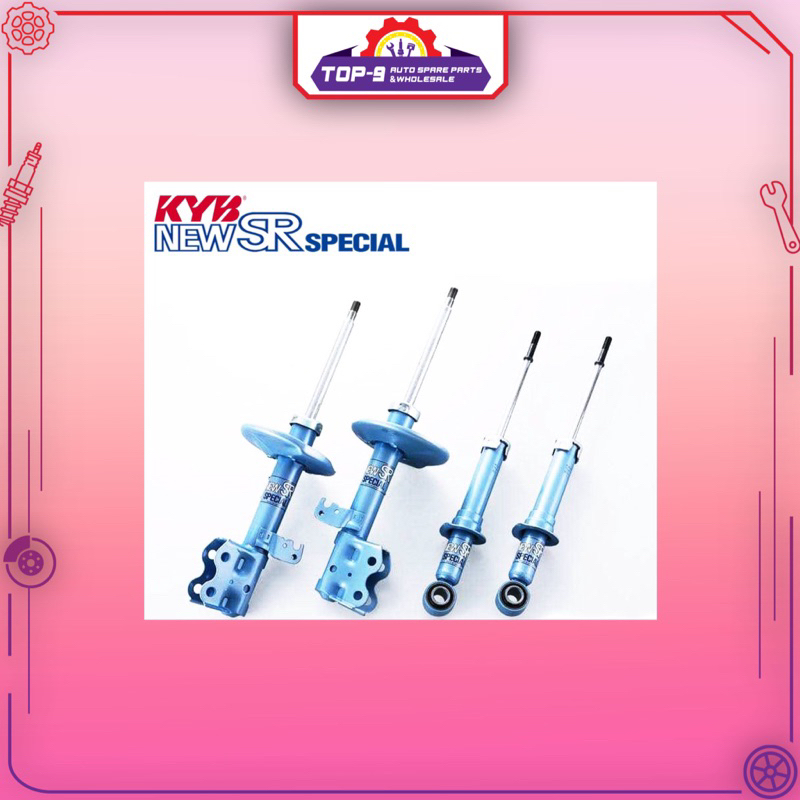 Toyota CHR ZGX11 2018 YEAR - KYB New SR Special Shock Absorber FRONT ...