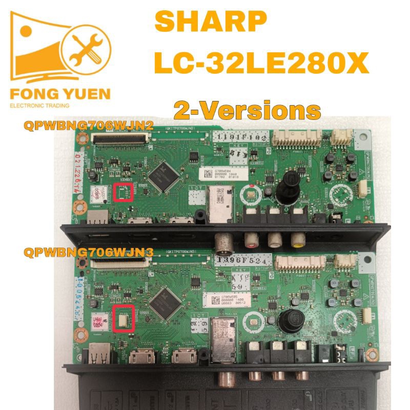 SHARP TV MAIN BOARD LC-32LE280X (2-versions) | Shopee Malaysia