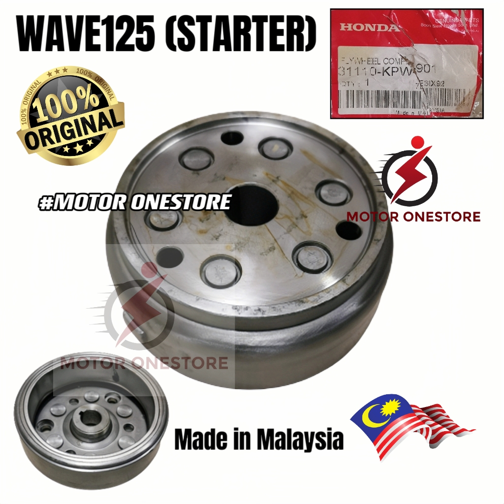 Magnet Unit WAVE125 (STARTER) 31110-KPW-901 Original Magnet Wave-125 ...