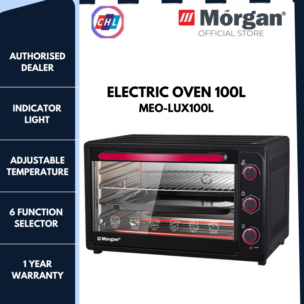 MORGAN ELECTRIC OVEN 100L MEO-LUX100L (READY STOCK!)-MORGAN WARRANTY ...