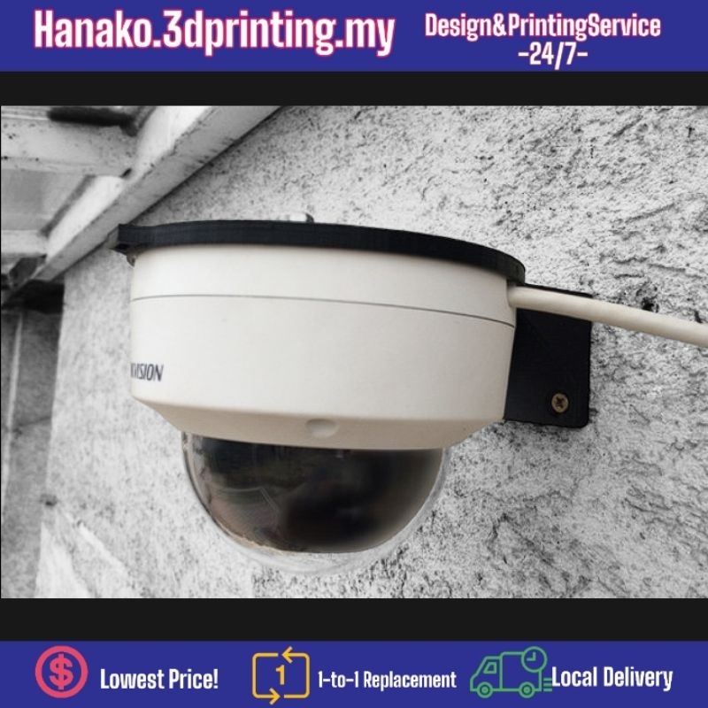 [3d print] Hikvision DS-2CD2132-I cctv Ipcam wall mount adapter camera ...