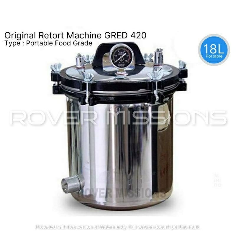 18L 25L Retort Machine & Steam Sterilizer Autoclave Fully Auto MEDICAL ...