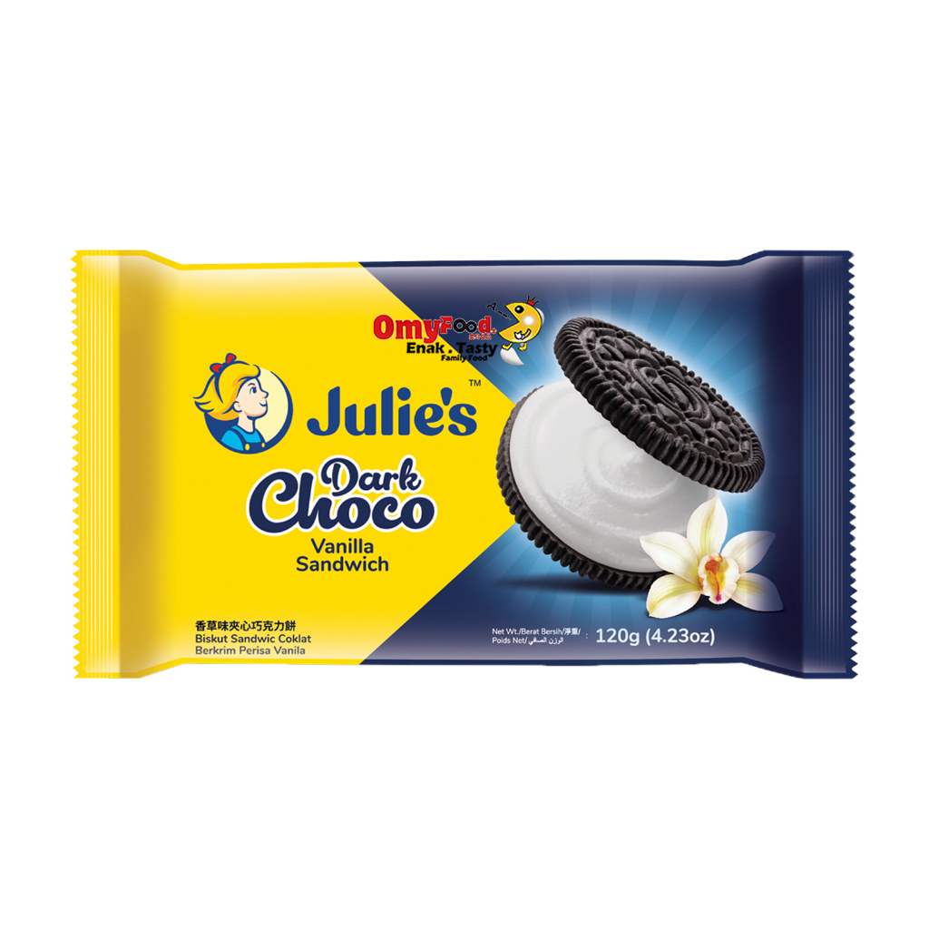 Julie's Cheese/Peanut Butter/Choco More/Dark Choco/Finger Lemon ...