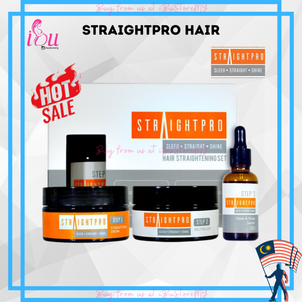 Straight Pro Black Mengkudu Anti Uban StraightPro Hair Straigtener ...