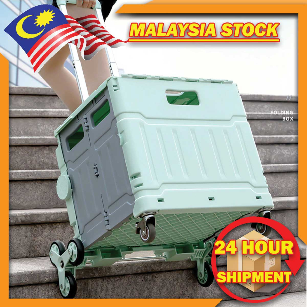 Portable Home Use Grocery Shopping Cart Express Cart Foldable Shopping ...