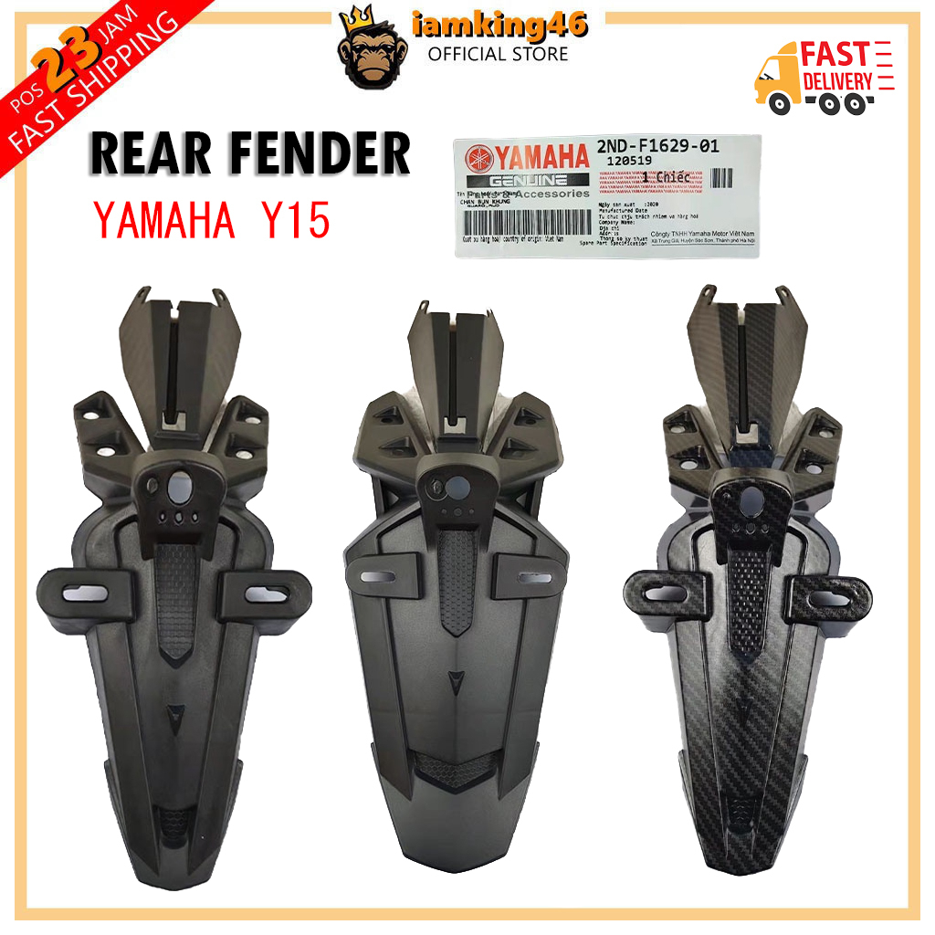 YAMAHA Y15 MUDGUARD EXCITER150 VIETNAM ORIGINAL Y15ZR Y15 V1 / V2 REAR ...