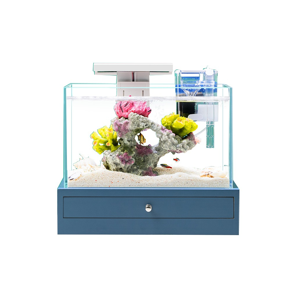 [Ready Stock] NEPALL YMG WOODEN BOX ECOLOGICAL FISH TANK SET Free ...