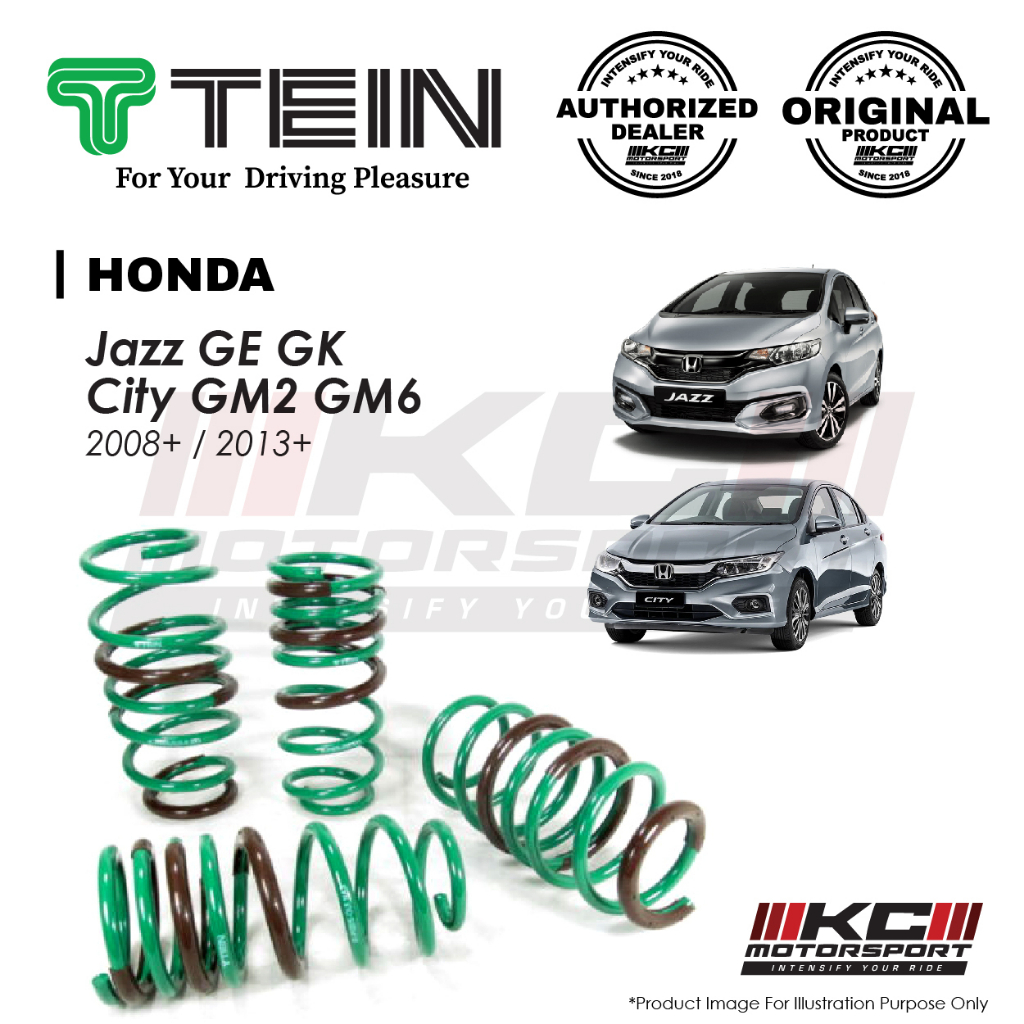 Honda Jazz GE GK / City GM2 GM6 - TEIN S Tech Sport Spring | Shopee ...