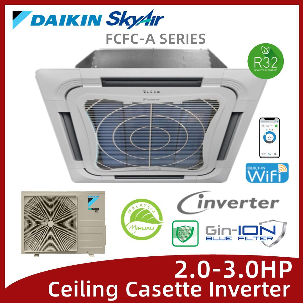 Wifi Daikin R32 Inverter 2hp 3hp Air Conditioner Fcfc50av1mf Fcfc A