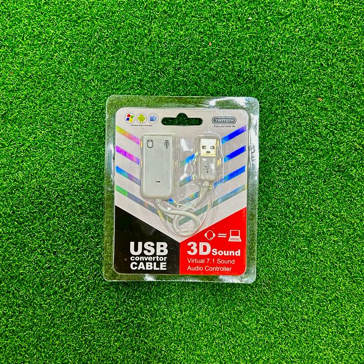 TINYTECH USB TO 3D SOUND DONGLE (CB-USB/SND) | Shopee Malaysia TINYTECH USB TO 3D SOUND DONGLE (CB-USB/SND) | Shopee Malaysia