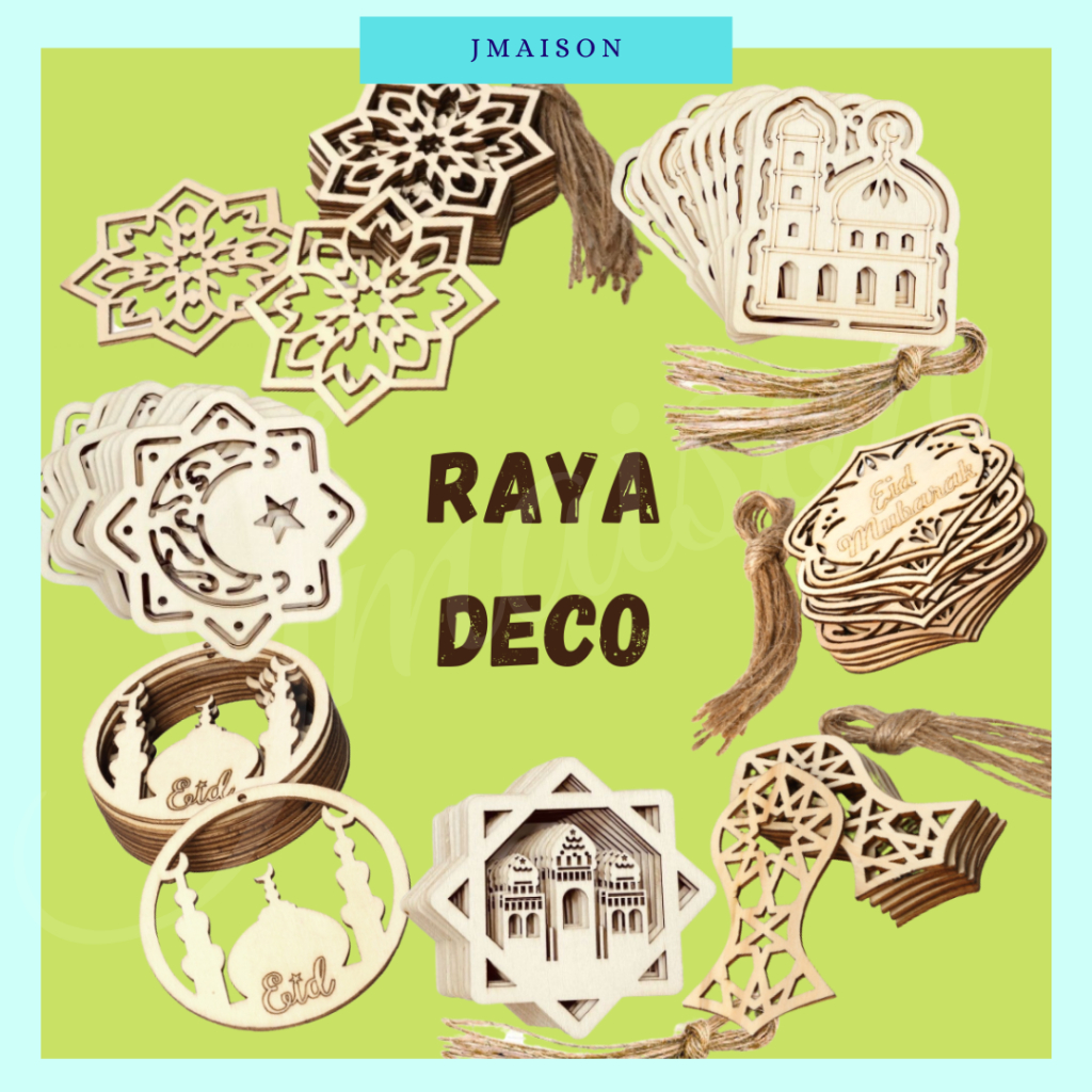 JMAISON 1Pcs Gift Box Deco Hari Raya Decoration 2025 Ramadan Deco ...