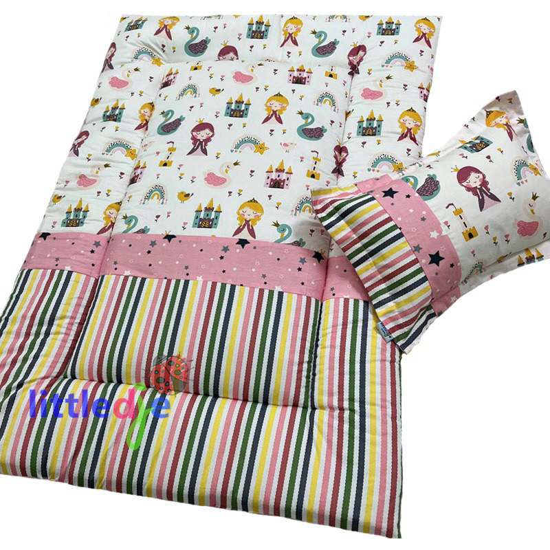 [READY STOCK 5+ YRS] 100% Cotton Set Comforter /toto taska / alas tidur ...