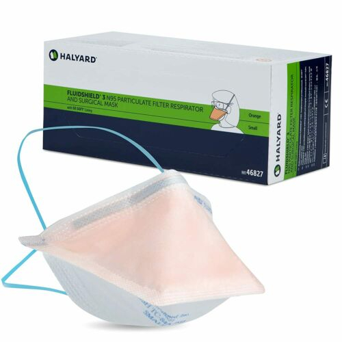 Halyard Fluidshield 3 N95 Particulate Filter Respirator and Surgical ...