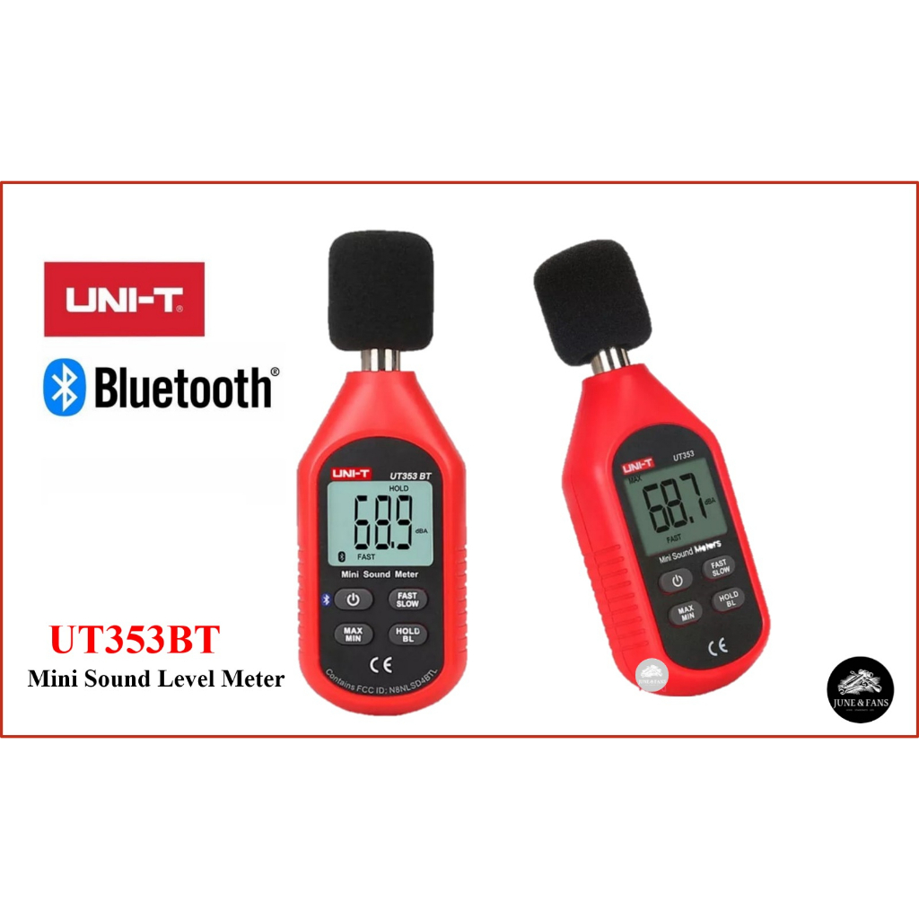UNI-T UT333 UT353 UT363 UT383 Digital Humidity Meter Mini Anemometer ...