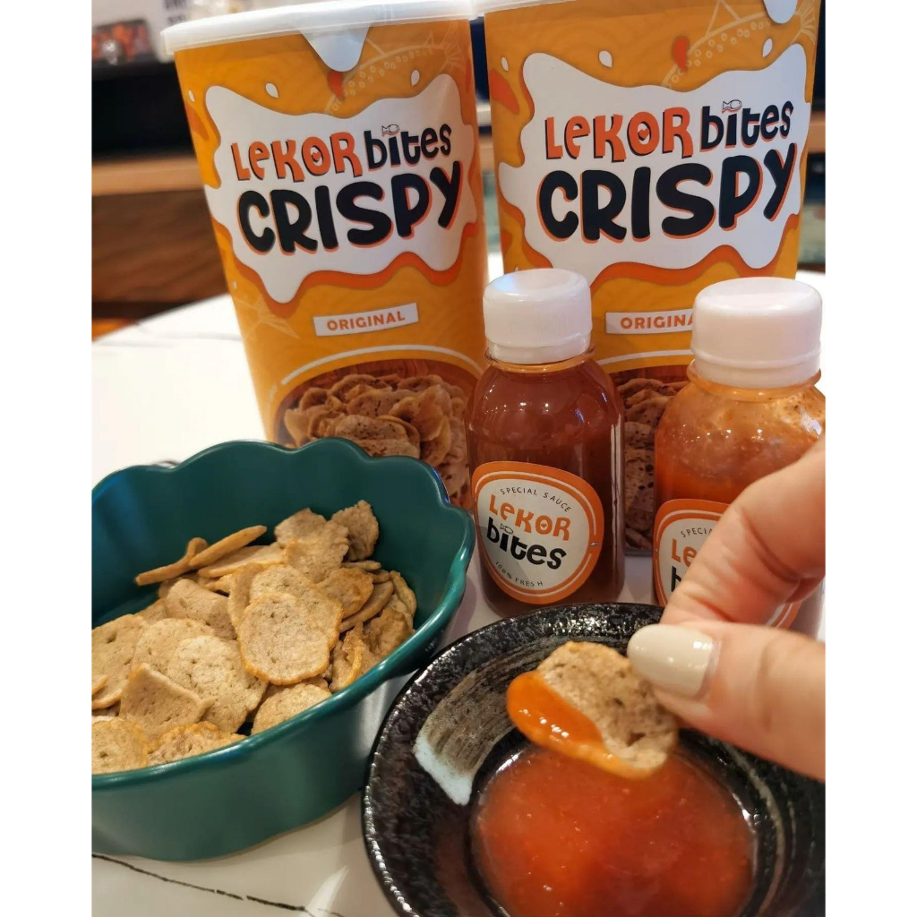 Lekor Bites Crispy twin pack FREE Special Chili Sauce | Shopee Malaysia