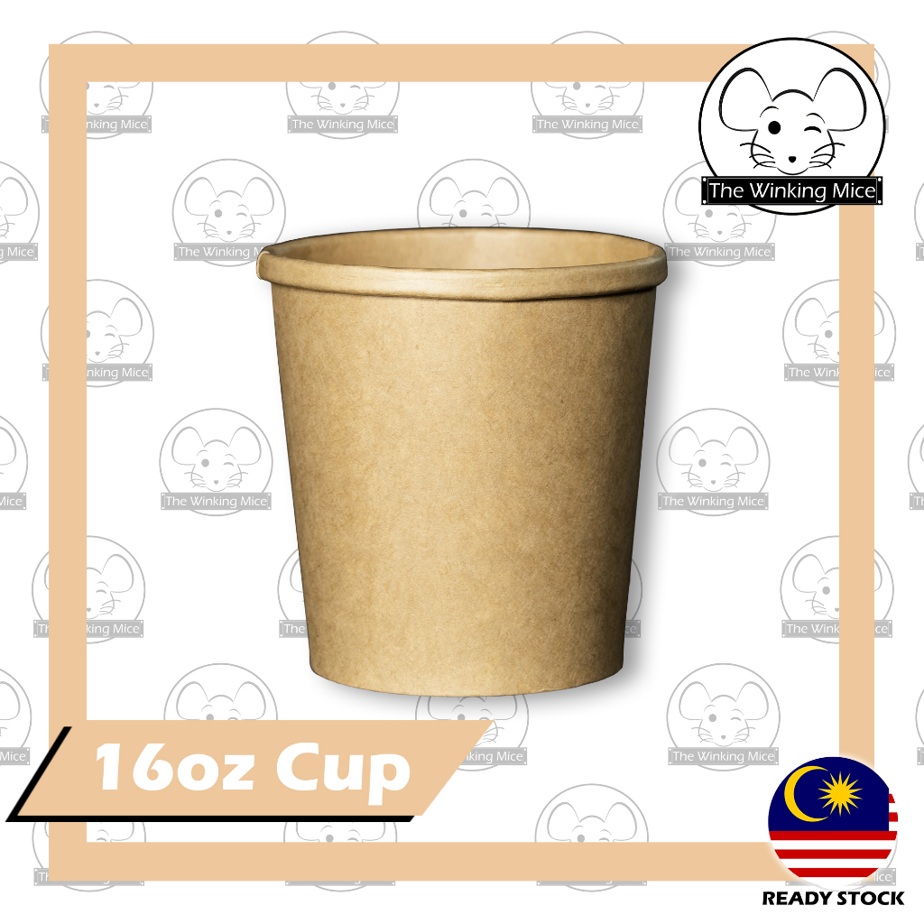 KP/PP-Disposable Kraft Brown Paper Bowls/Cover Fruit Salad Bowl Food ...