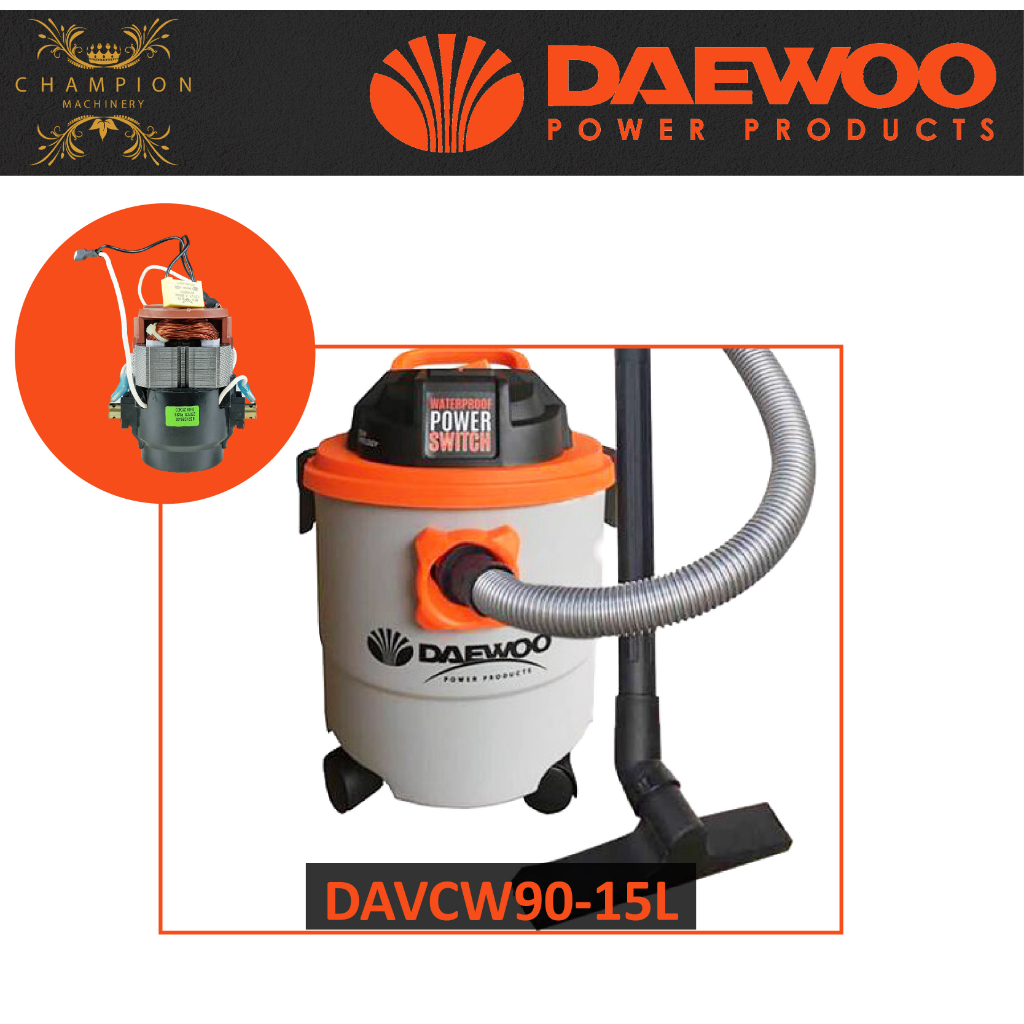 DAEWOO DAVCW90-15L/DAVCW90-20L/DAVCW90-30L/DAVCW90-40L Electric Vacuum Cleaner - 3 in 1 Spare ...