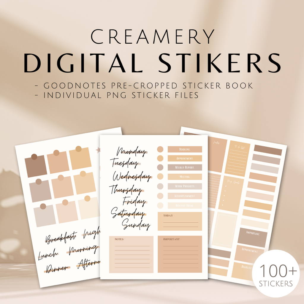 Digital Stickers // Goodnotes Sticker // for Digital Journal Digital ...