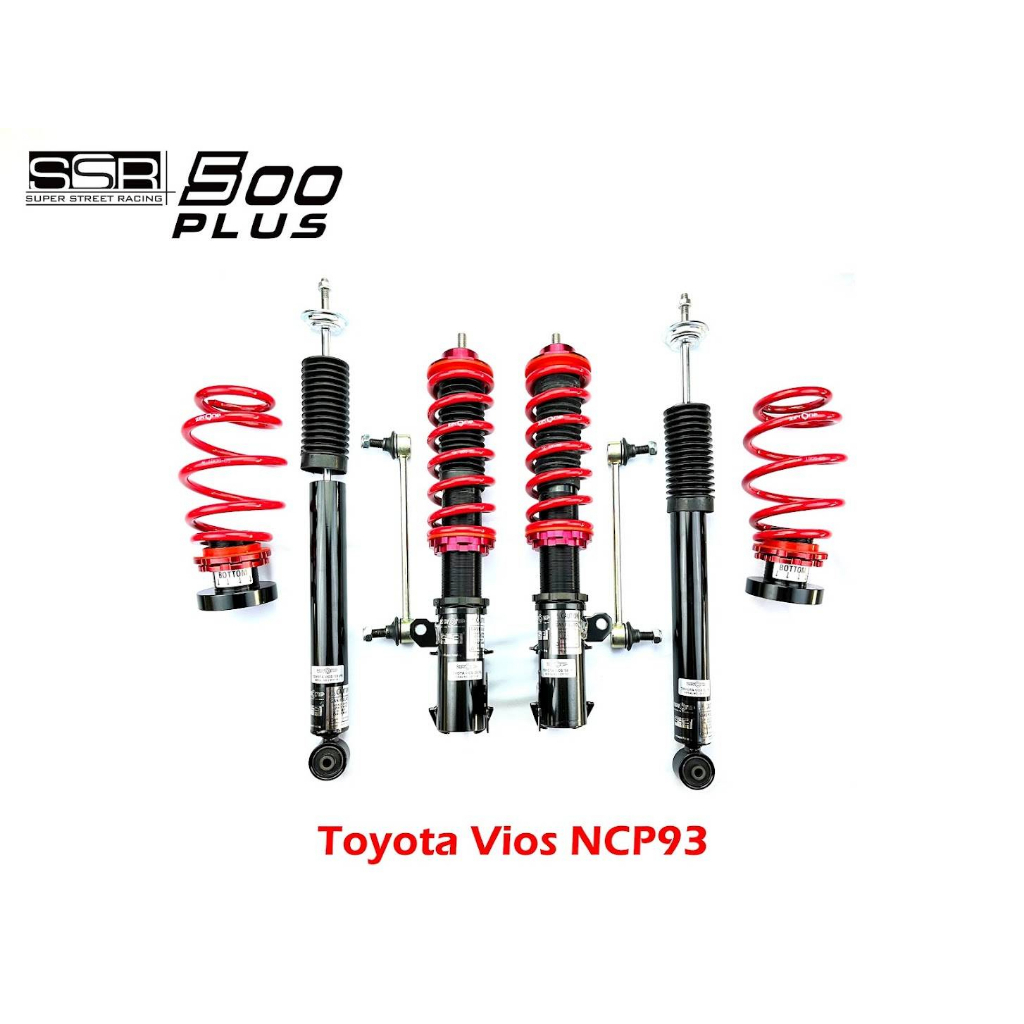 Toyota Vios NCP93 2008-2012 - Zerone SSR500 Plus Adjustable Suspension ...