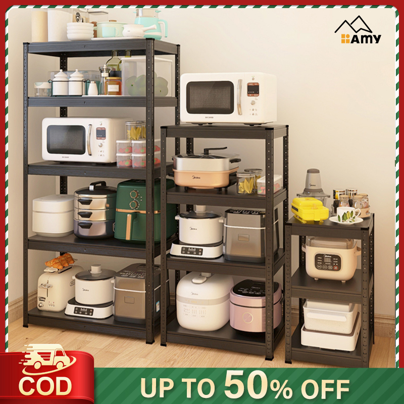 Amy 5 Tier Boltless Rack Warehouse Home Rack Store Rak Storage / Rak ...