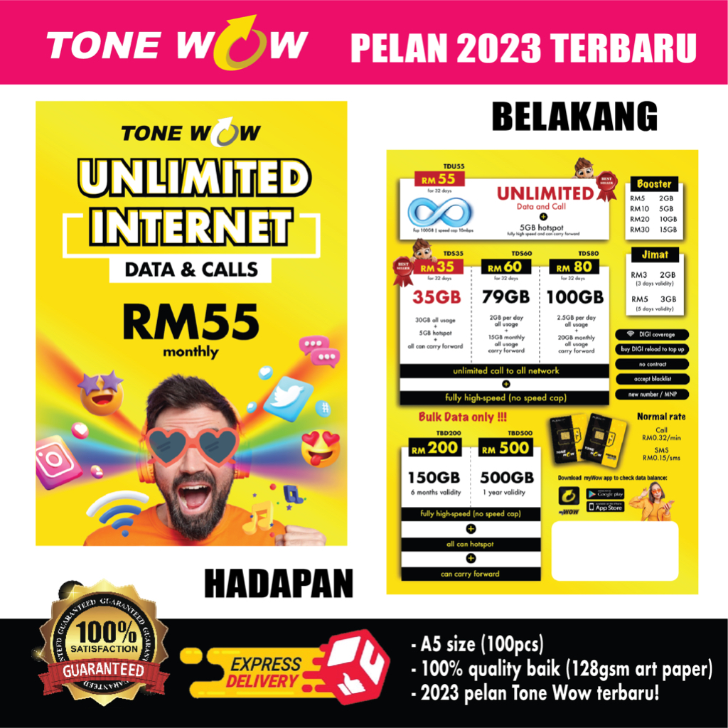 [2023 FULL PACKAGE] FLYERS TONE WOW 100pcs 🔥 TONEWOW | Shopee Malaysia