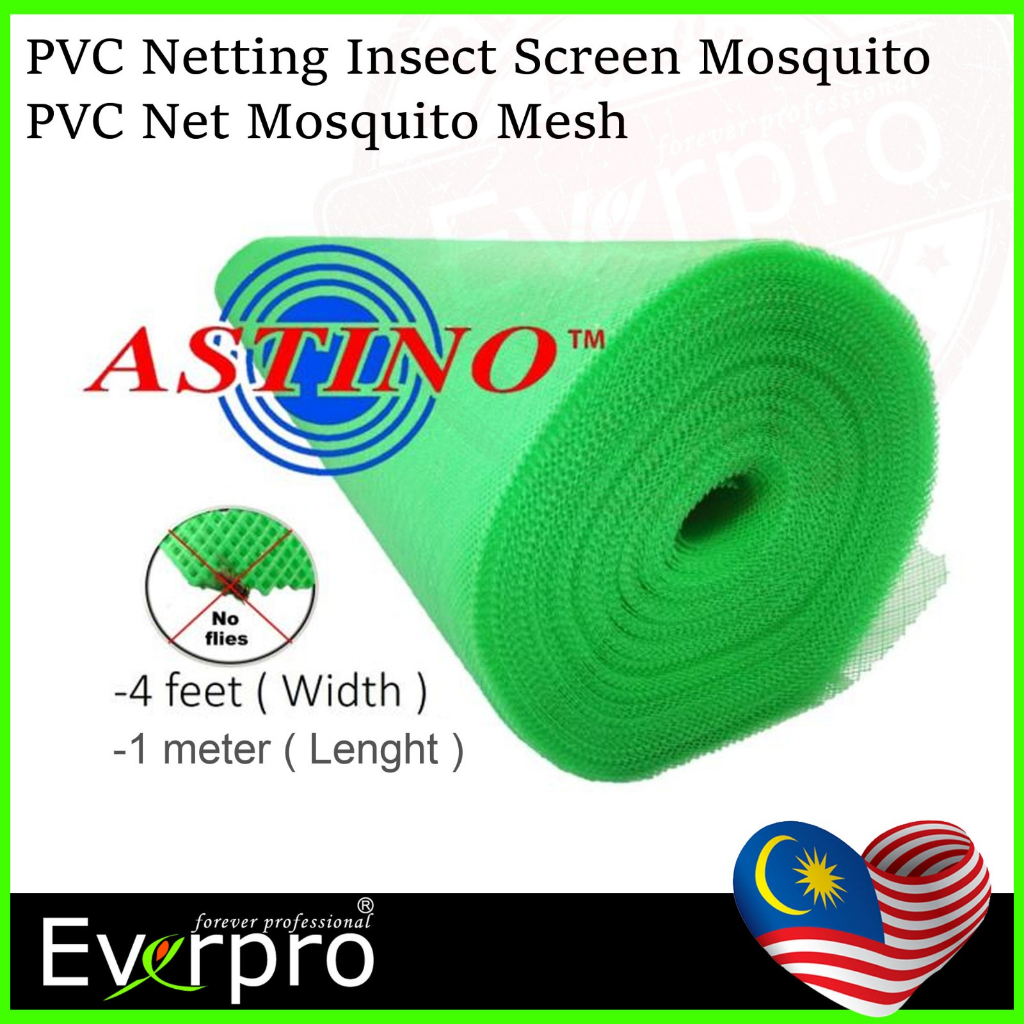 PVC Netting Insect Screen Mosquito PVC Net Mosquito Mesh | Shopee Malaysia