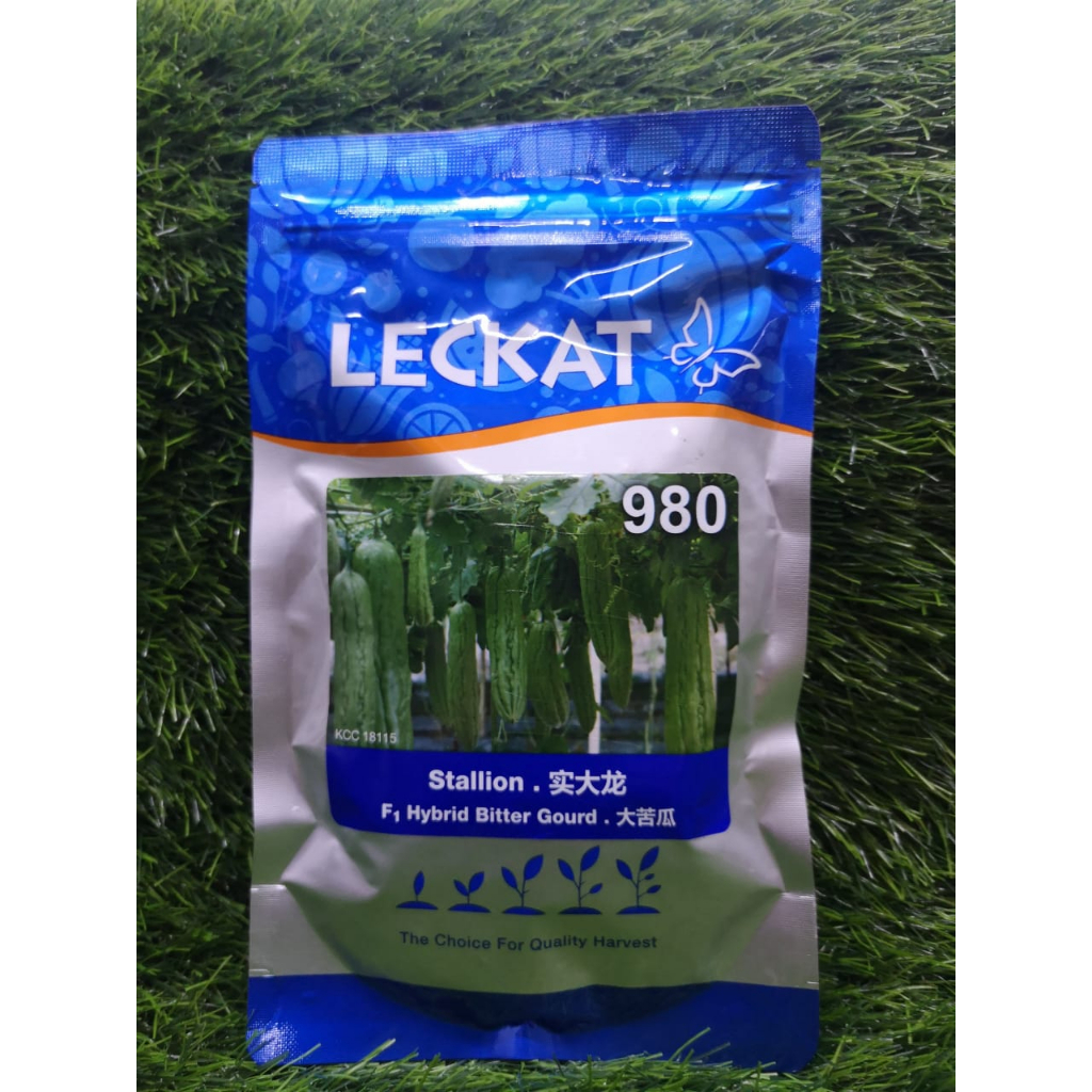 100G 980 Leckat F1 Hybrid Bitter Gourd Stallion | Shopee Malaysia
