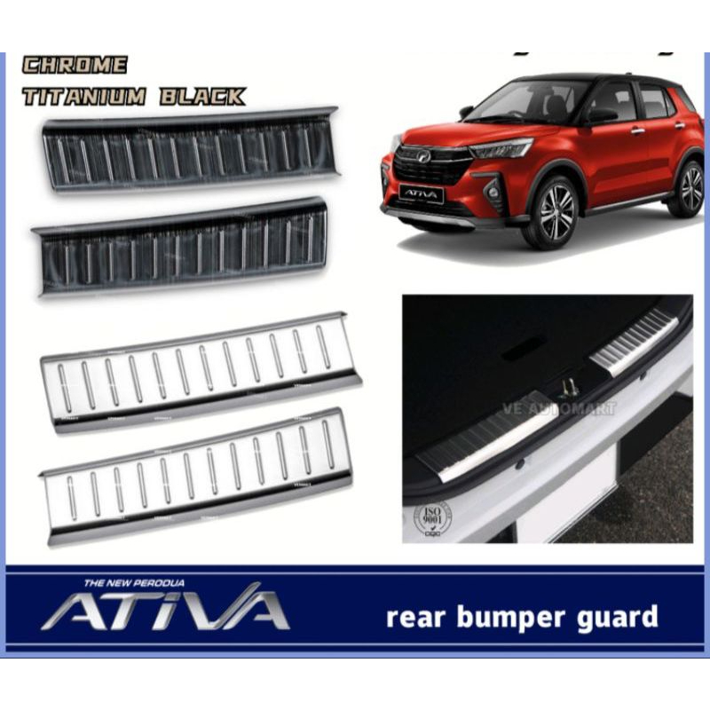ATIVA REAR BUMPER GUARD | Shopee Malaysia