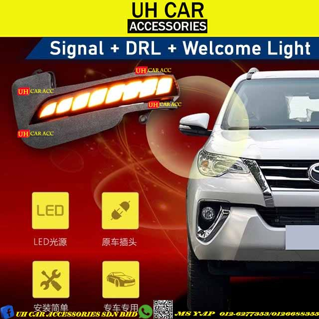 TOYOTA COROLLA CROSS HILUX REVO FORTUNER INNOVA SIDE MIRROR LED WINKER ...