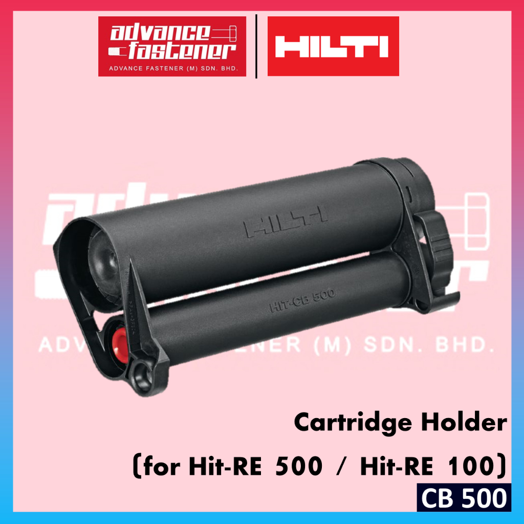 HILTI HDM 500 / CR 500 / CB 500 Manual Adhesive Dispenser / Cartridge ...