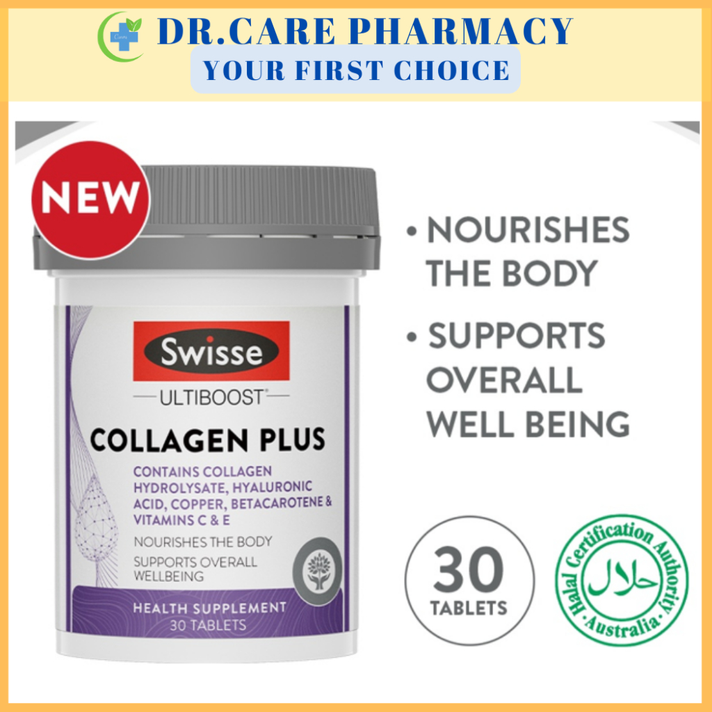 SWISSE ULTIBOOST COLLAGEN PLUS TABLETS 30S | Shopee Malaysia