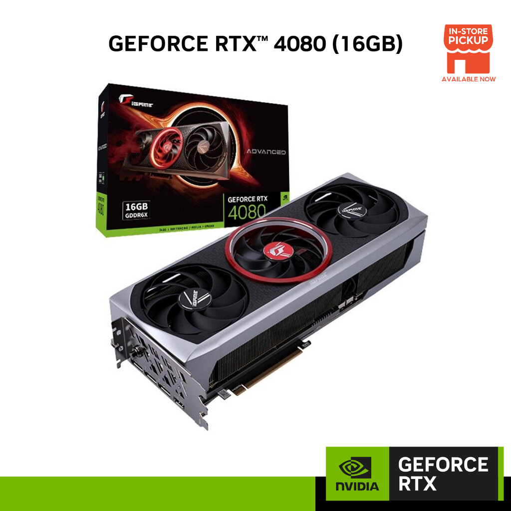 NVIDIA® Graphic Card COLORFUL iGame - GeForce RTX™ 4080 Advanced OC-V ...