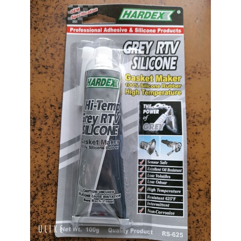 Hardex Hi-TempGrey RTV Silicone Gasket GUM | Shopee Malaysia