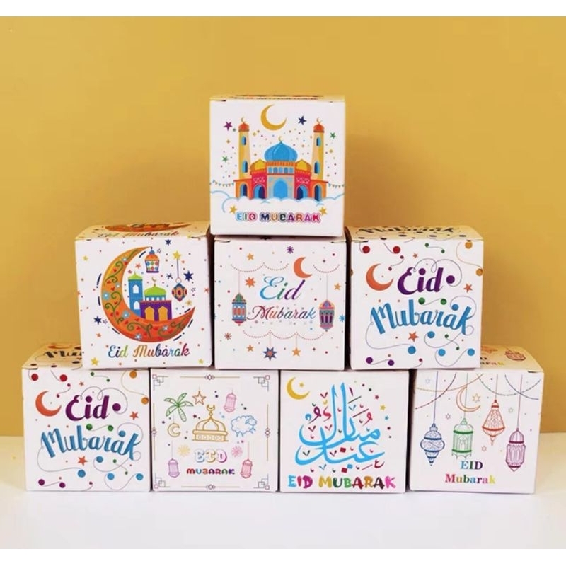 Eid Mubarak Gift Box Ramadan Candy Chocolate Cookies Gift Box | Shopee ...
